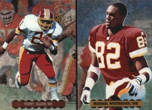Michael Westbrook / Terry Allen Football Cards Price Guide - Sports ...