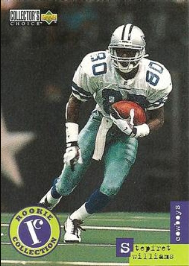 Stepfret Williams 1996 Upper Deck Collector's Choice Update #U37 Base ...