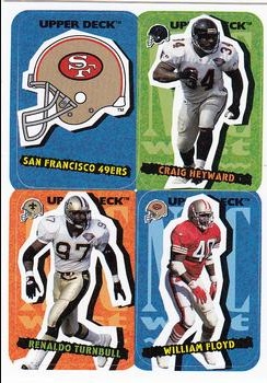Craig Heyward / Renaldo Turnbull / William Floyd Football Cards Price ...