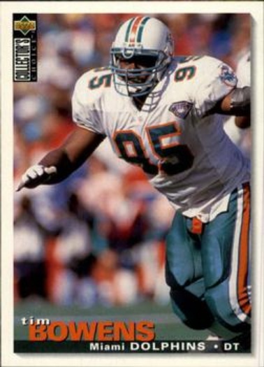 Tim Bowens 1995 Upper Deck Collector's Choice #249 Base Price Guide ...