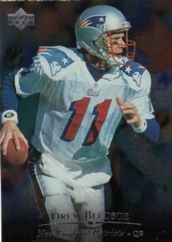 Drew Bledsoe 1996 Upper Deck Silver Collection #78 Base Price Guide ...
