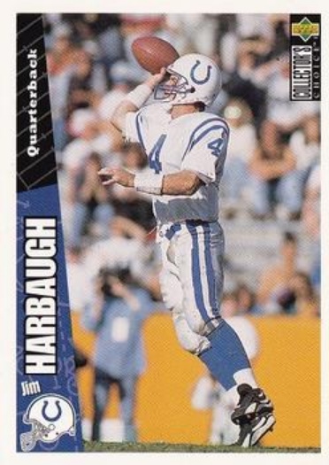 Jim Harbaugh 1996 Upper Deck Collector's Choice #270 Base Price Guide ...