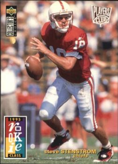 Steve Stenstrom 1995 Upper Deck Collector's Choice #29 Player's Club ...