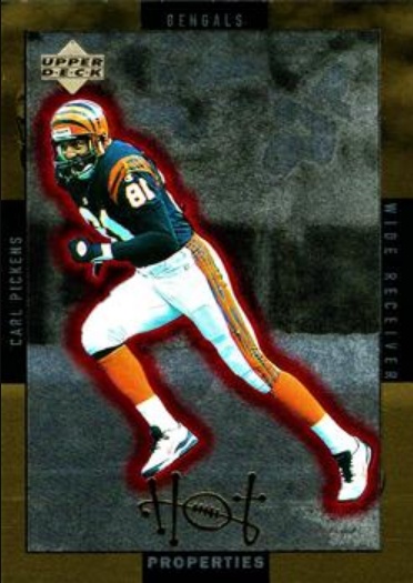 Carl Pickens / Isaac Bruce 1996 Upper Deck #HT-13 Hot Properties Gold ...
