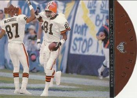 Michael Jackson (NFL) 1996 Upper Deck #TT25 Team Trio Price Guide ...