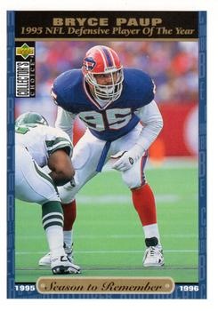 Bryce Paup 1996 Upper Deck Collector's Choice #47 Base Price Guide ...