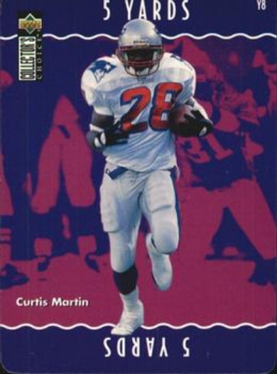 Curtis Martin 1996 Upper Deck Collector's Choice Update #Y8 You Make ...