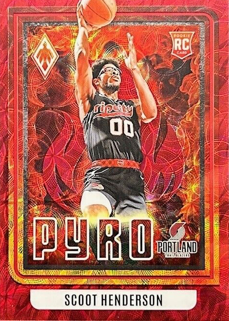 Scoot Henderson 2023 Phoenix #12 Pyro - International Red /75 Price ...