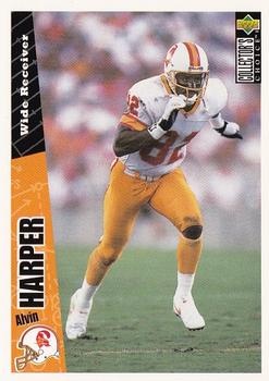 Alvin Harper 1996 Upper Deck Collector's Choice #342 Base Price Guide ...