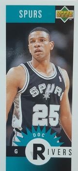 Doc Rivers 1996 Upper Deck Collector's Choice Italian #M75 Mini Cards ...
