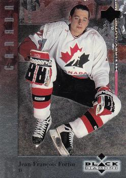 Jean-Francois Fortin 1996 UD Black Diamond #4 Base Price Guide - Sports ...