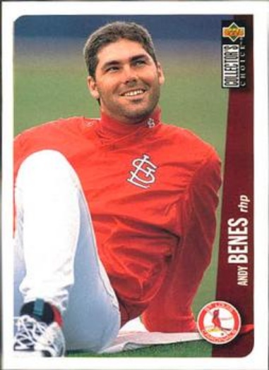 Andy Benes 1996 Upper Deck Collector's Choice #786 Base Price Guide ...