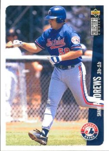 Shane Andrews 1996 Upper Deck Collector's Choice #208 Base Price Guide ...