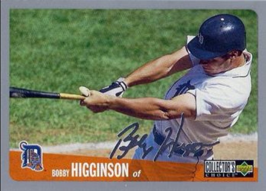 Bobby Higginson 1996 Upper Deck Collector's Choice #146 Silver ...