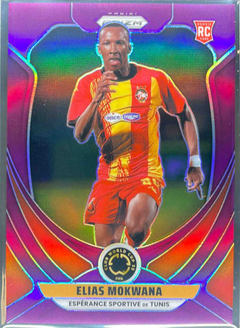 Elias Mokwana 2025 Prizm World Cup #82 Purple /125 Price Guide - Sports ...