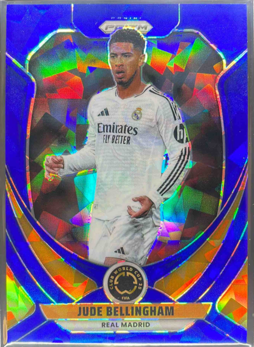 Jude Bellingham 2025 Prizm World Cup #163 Blue Ice /175 Price Guide ...
