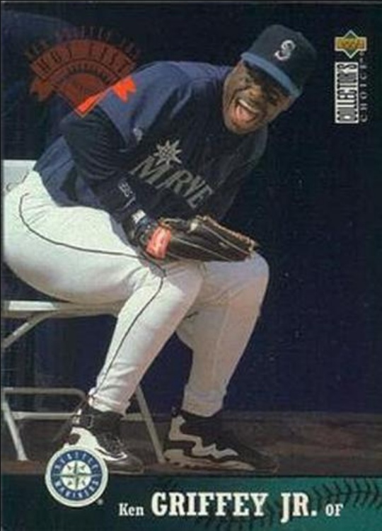 Ken Griffey Sr. 1997 Upper Deck Collector's Choice #334 Box Toppers ...