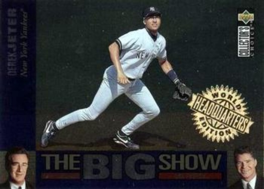 Derek Jeter 1997 Upper Deck Collector's Choice #34 The Big Show World ...