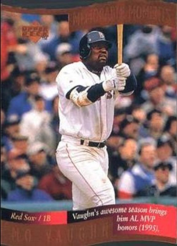 Mo Vaughn 1997 Upper Deck Collector's Choice #10 Memorable Moments Price Guide - Sports Card ...