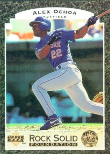 Alex Ochoa 1997 Upper Deck #RS14 Rock Solid Foundation Price Guide ...
