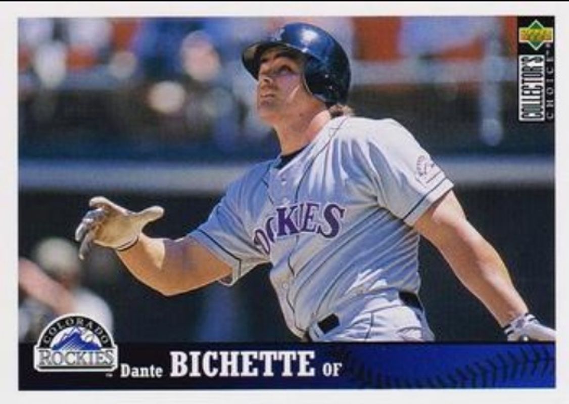 Dante Bichette 1997 Upper Deck Collector's Choice #100 Base Price Guide ...