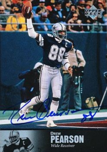 Drew Pearson 1997 Upper Deck Legends #AL-153 Autographs Price Guide ...
