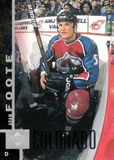 Adam Foote 1997 Upper Deck #255 Base Price Guide - Sports Card Investor