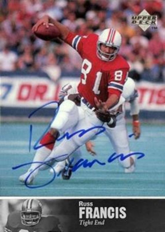 Russ Francis 1997 Upper Deck Legends #AL-104 Autographs Price Guide ...