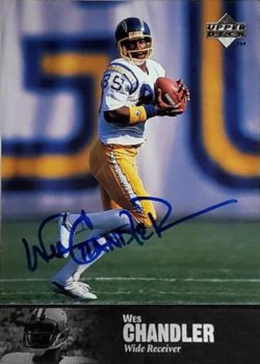 Wes Chandler 1997 Upper Deck Legends #AL-87 Autographs Price Guide ...
