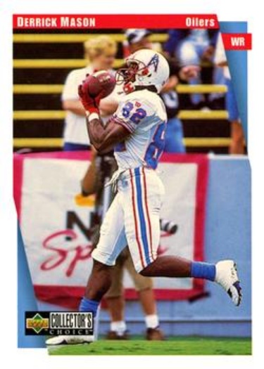 Derrick Mason 1997 Upper Deck Collector's Choice #492 Base Price Guide ...