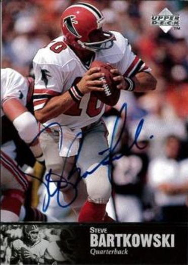 Steve Bartkowski 1997 Upper Deck Legends #AL-77 Autographs Price Guide ...