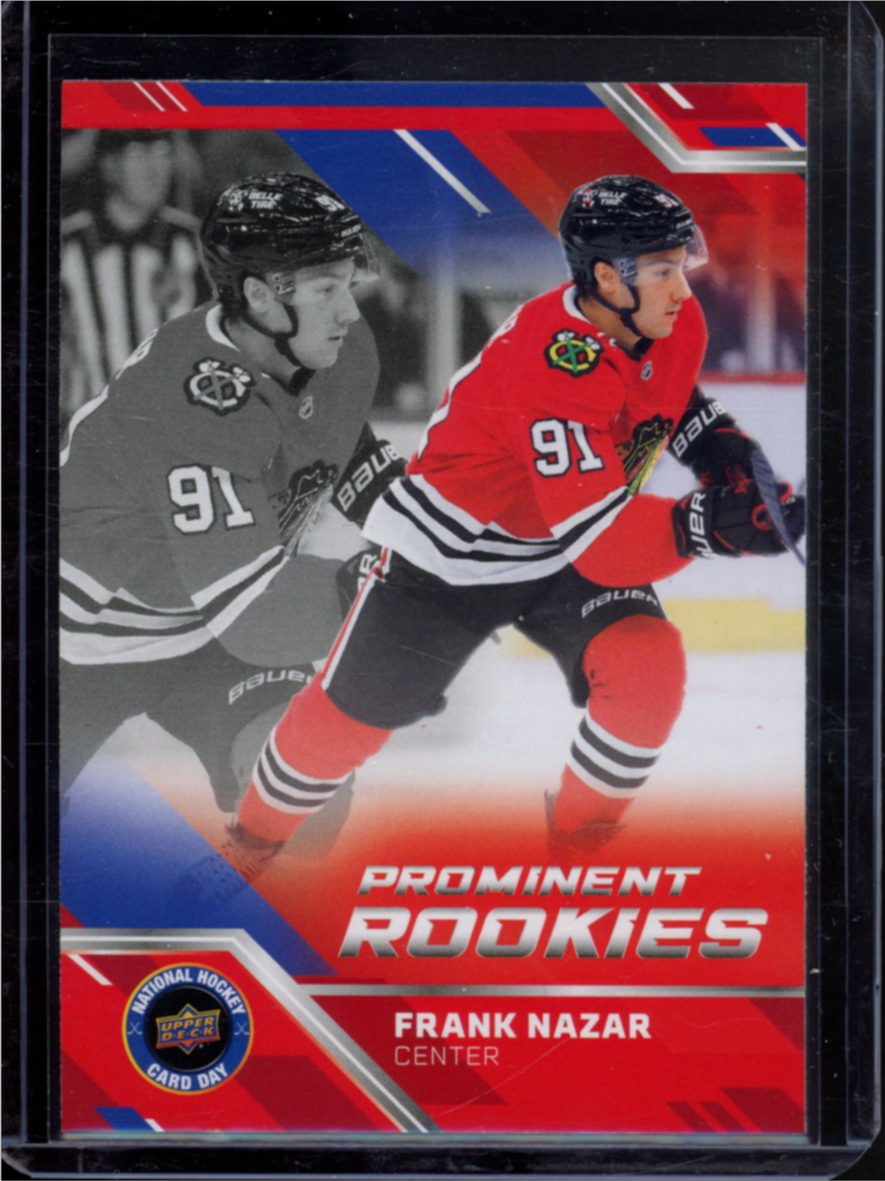 Frank Nazar 2025 Upper Deck National Hockey Card Day #NHCD-3 Base Price ...