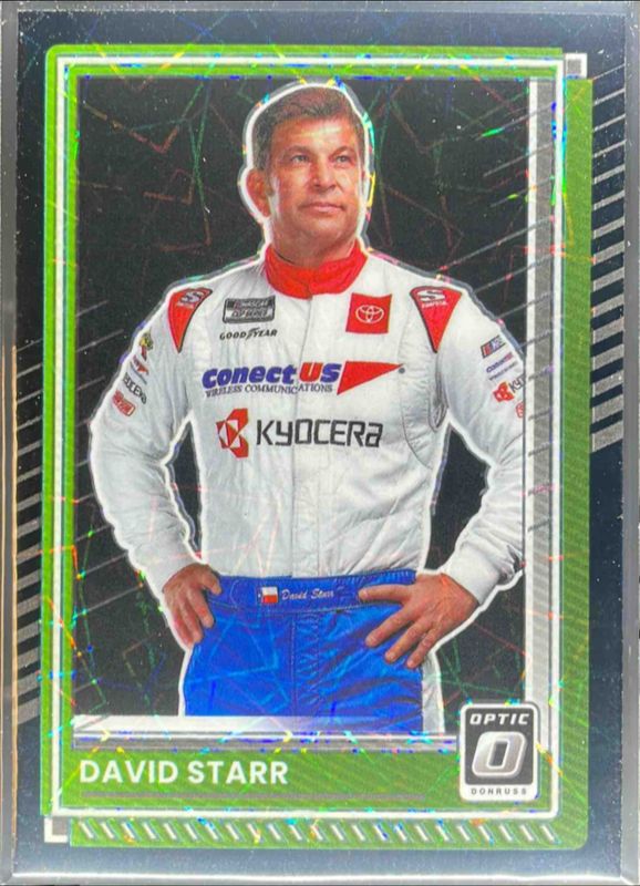 David Starr 2025 Donruss NASCAR #29 Base Optic - Black Velocity /39 ...