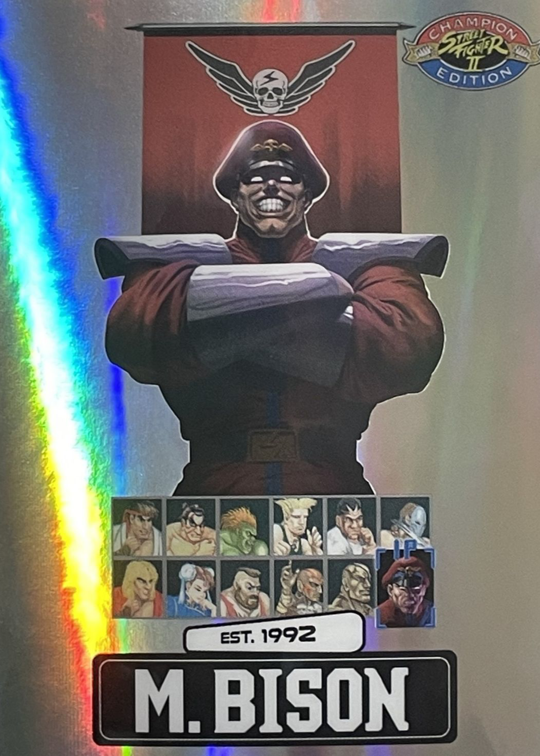 M. Bison 2025 Street Fighter 2: Champion Edition #PSA-1 Silver Price ...