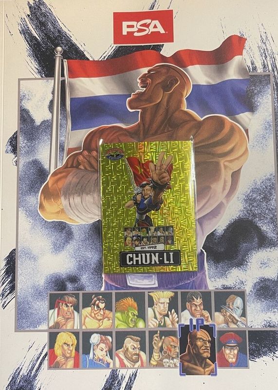 Chun-Li 2025 Street Fighter 2: Champion Edition #PSA-6 Gold Matrix /100 ...