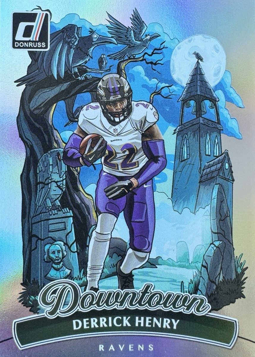 Derrick Henry 2025 Donruss #3 Downtown /(SSP) Price Guide - Sports Card ...