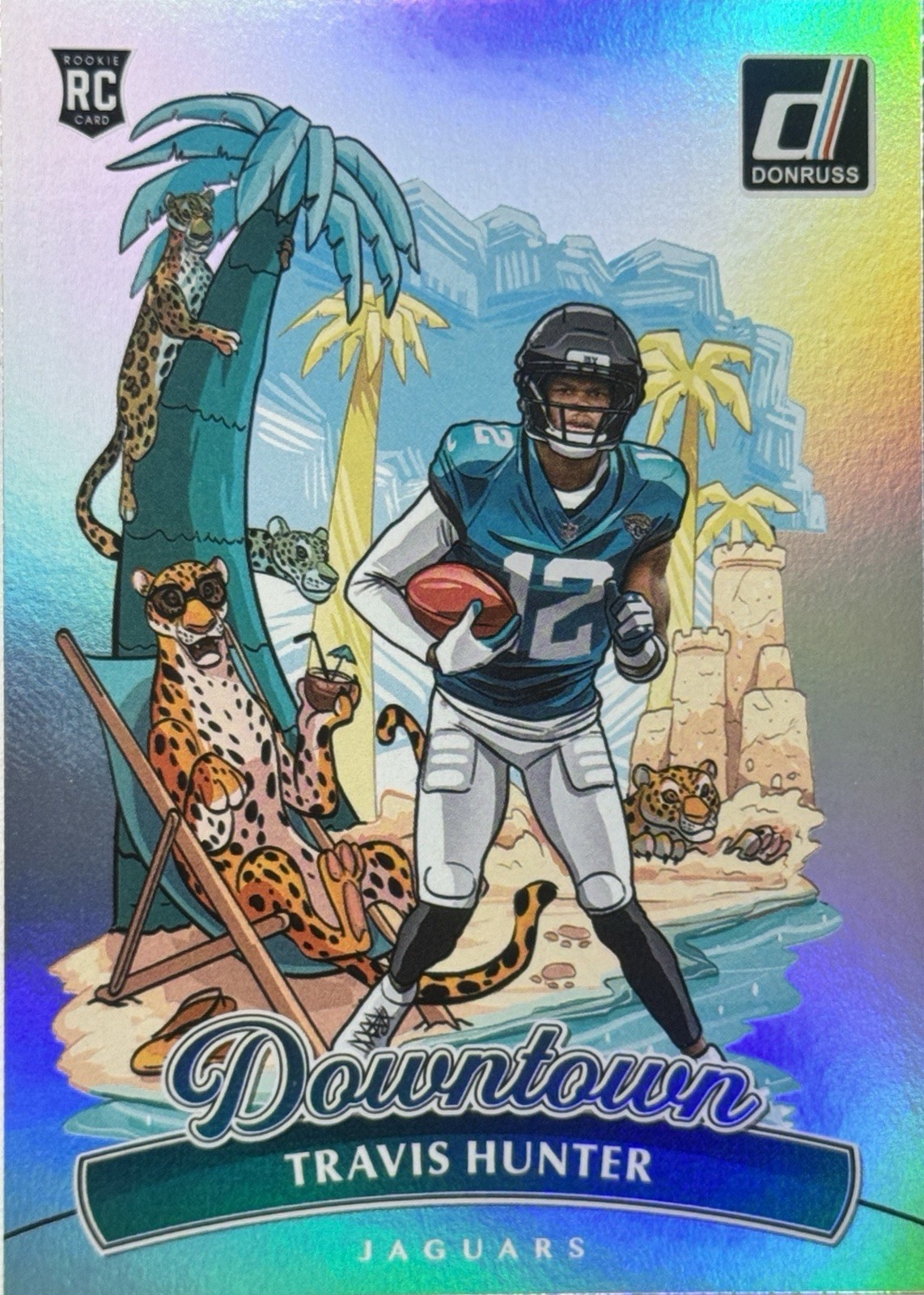 Travis Hunter 2025 Donruss #13 Downtown /(SSP) Price Guide - Sports ...