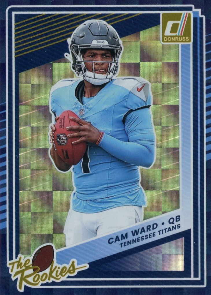 Cam Ward 2025 Donruss #1 The Rookies Price Guide - Sports Card Investor