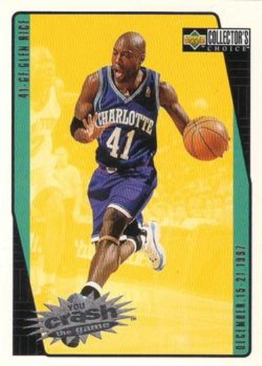 Glen Rice 1997 Collector's Choice #C3a You Crash the Game Scoring Price ...