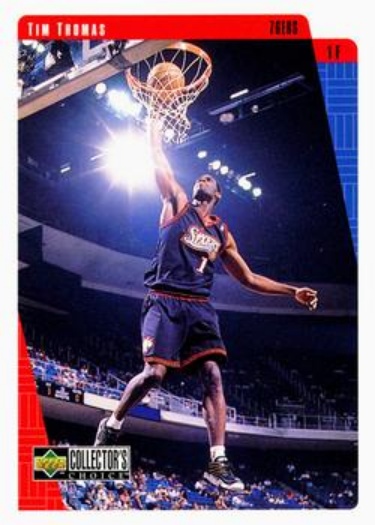 Tim Thomas (NBA) 1997 Collector's Choice #305 Base Price Guide - Sports ...