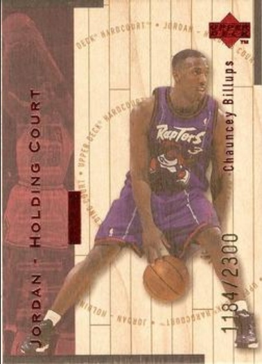 Chauncey Billups / Michael Jordan 1998 Upper Deck Hardcourt #J26 Jordan ...