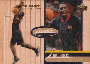 Tim Thomas (NBA) 1998 Upper Deck Hardcourt #77 Home Court Advantage ...