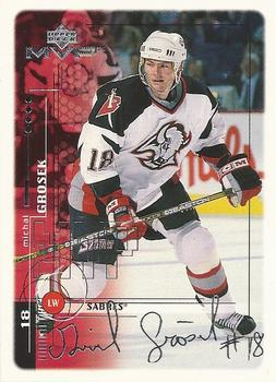 Michal Grosek 1998 Upper Deck MVP #25 Silver Script Price Guide ...
