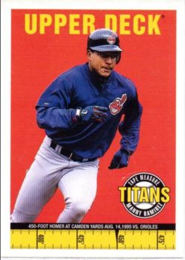 Manny Ramirez 1998 Upper Deck #11 Tape Measure Titans Price Guide ...