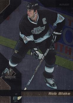 Rob Blake 1997 SP Authentic #72 Base Price Guide - Sports Card Investor