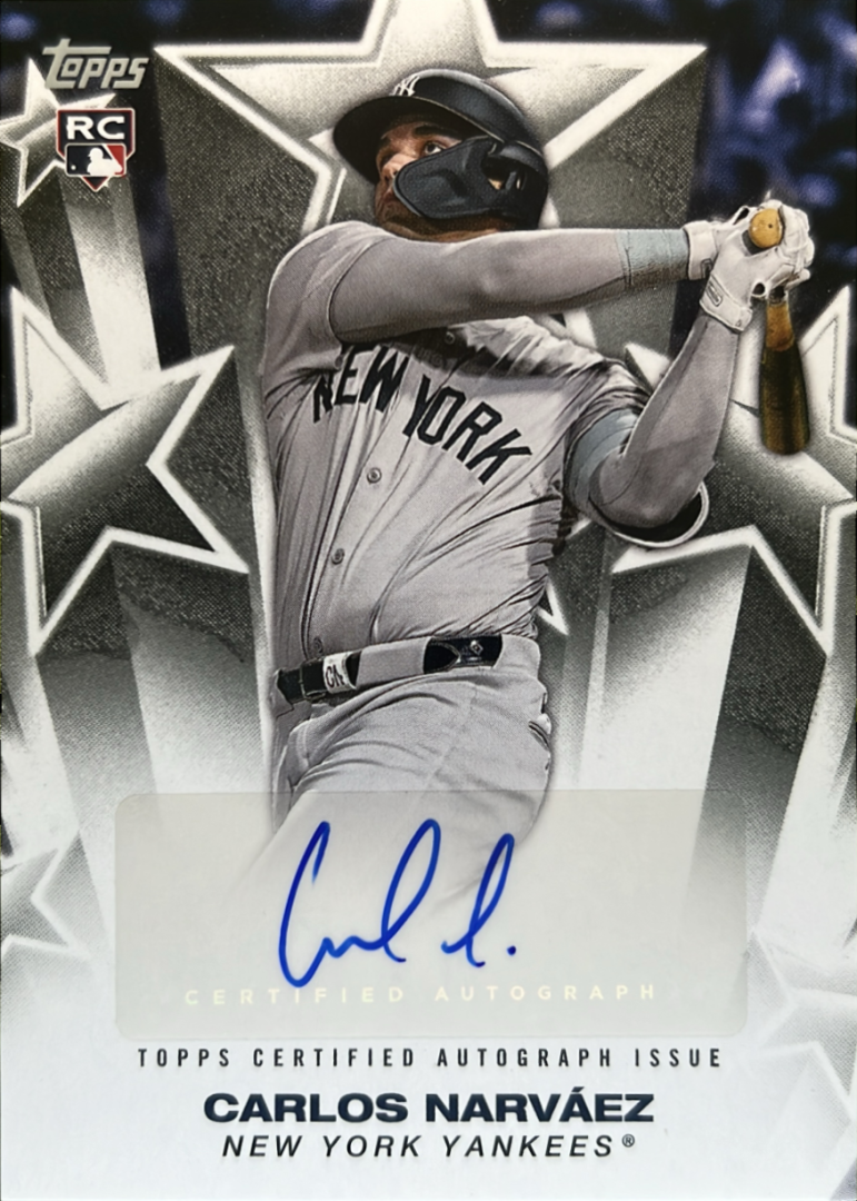 Carlos Narvaez 2025 Topps #BSA-NAR Baseball Stars Autographs Price ...