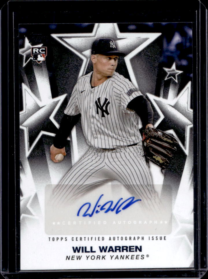 Will Warren 2025 Topps #BSA-WWA Baseball Stars Autographs Price Guide ...