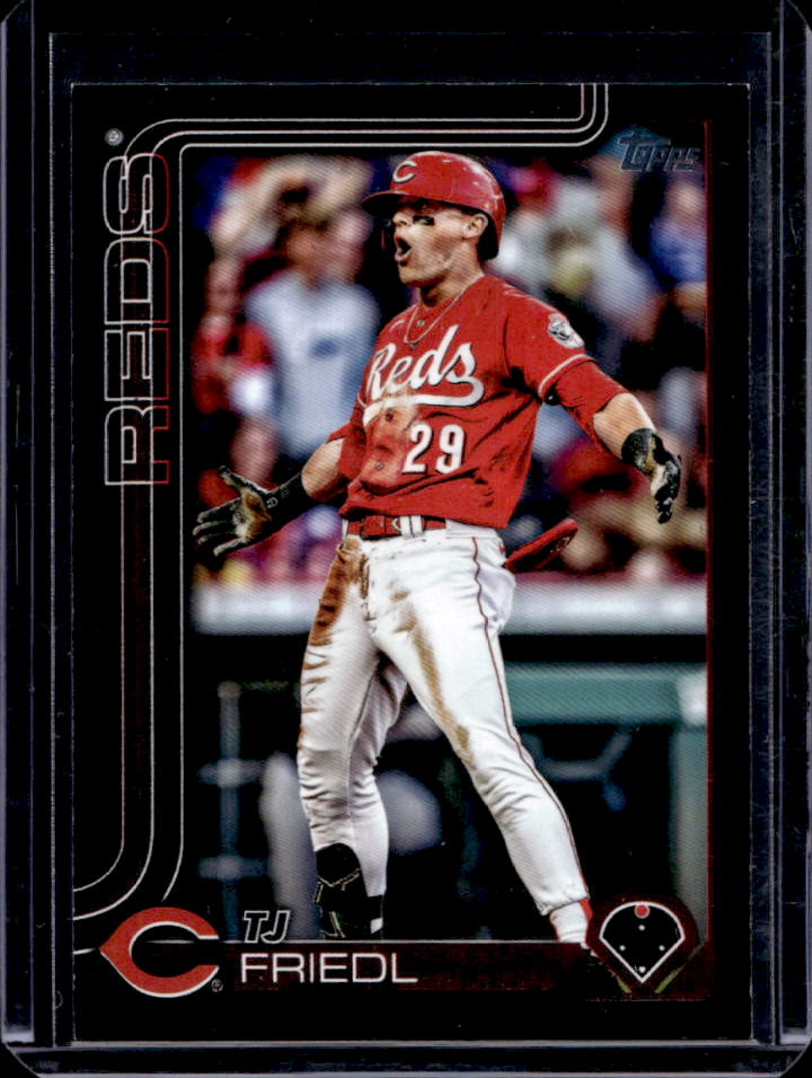 TJ Friedl 2025 Topps #525 Black /74 Price Guide - Sports Card Investor