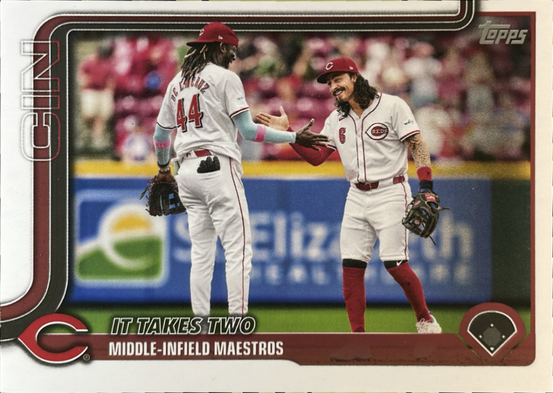 Elly De La Cruz / Jonathan India 2025 Topps #295 Base Price Guide ...