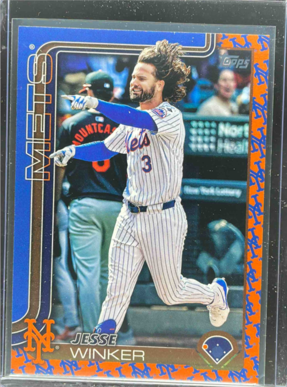 Jesse Winker 2025 Topps #629 Team Color Price Guide - Sports Card Investor